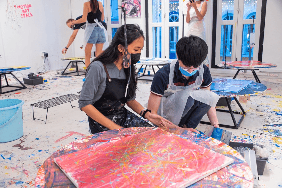 Expat Choice | Create Abstract Masterpieces with Motion Art Space in Kampong Glam